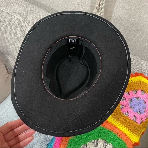 Frye | Accessories | Frye Felt Cowboy Hat Western Bendable Brim ...